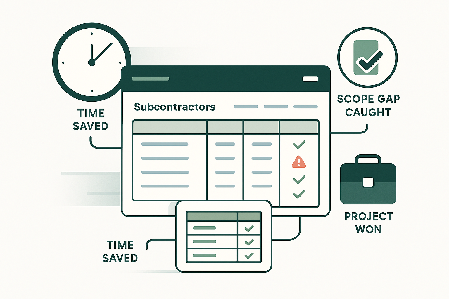 Bridgeline one-pager graphic